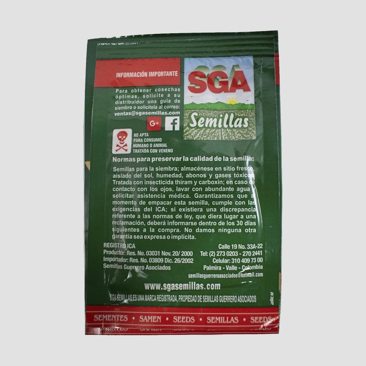 Producto Semilla De Lechuga Black Seeded Simpson Sga Tecniagro