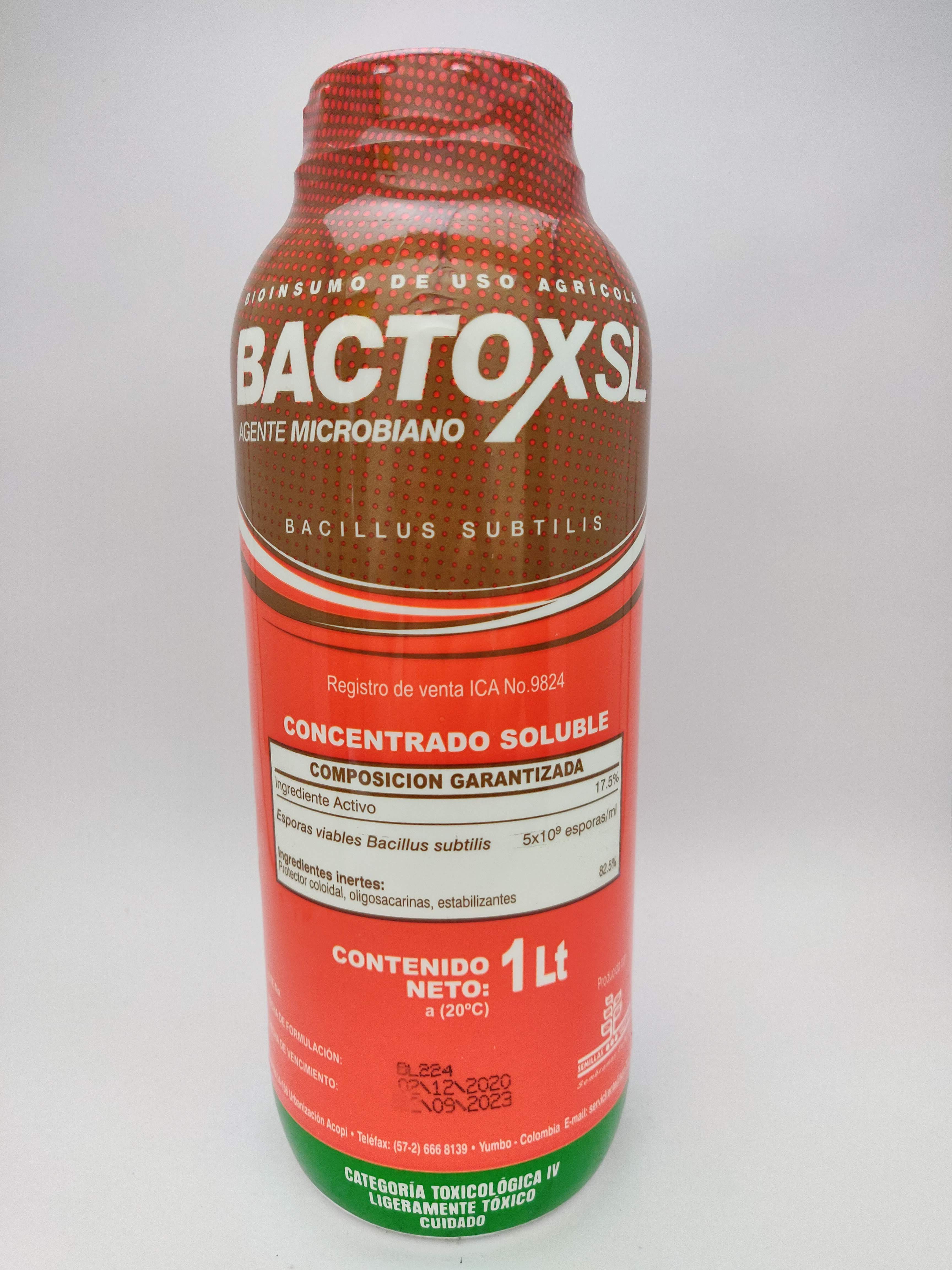 Producto Bioinsumo Bactox SL SemillasValle Tecniagro
